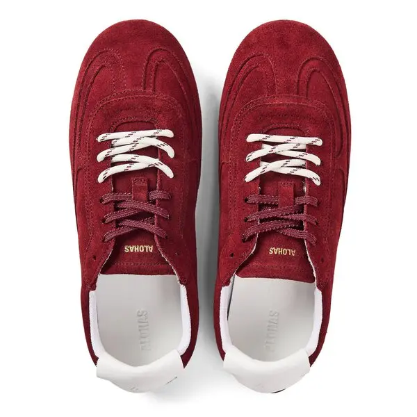 ALOHAS Tb 24 Low-top Suede Sneakers - Red