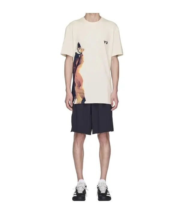 Y3 Casual High-waisted Shorts