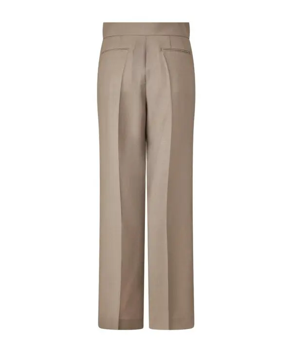 Valentino Garavani Versatile Double-pleated Wide-leg Suit Trousers