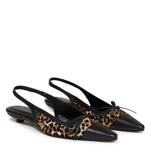 ANINE BING Zoey High-heeled Slingback Sandals