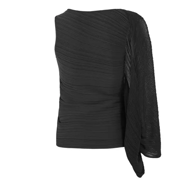 Balmain Solid Color Sleeveless Top