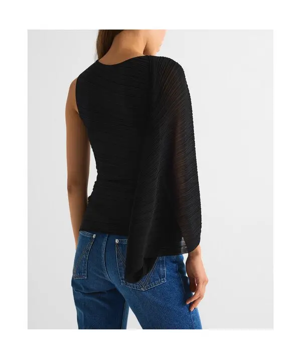 Balmain Solid Color Sleeveless Top