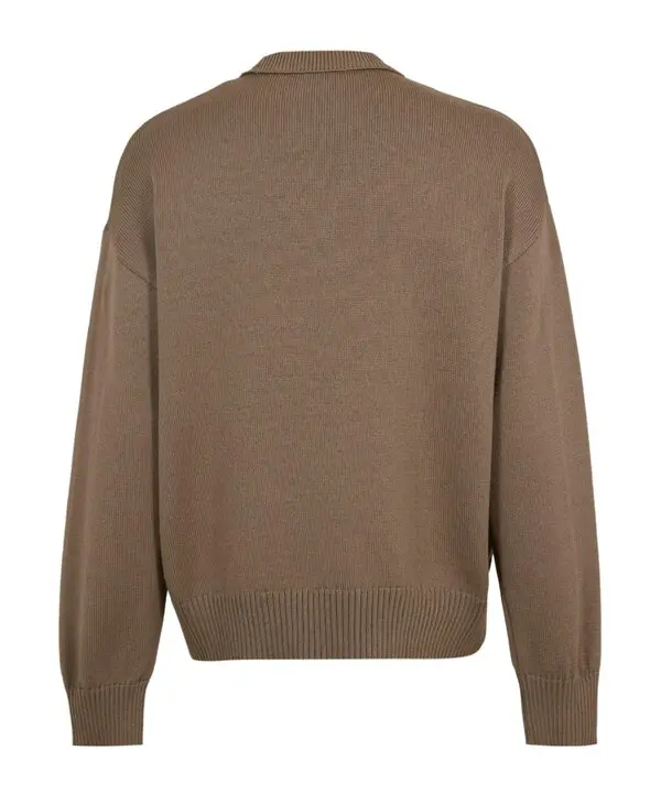 AMI Paris Comfortable Solid-color Sweatshirt