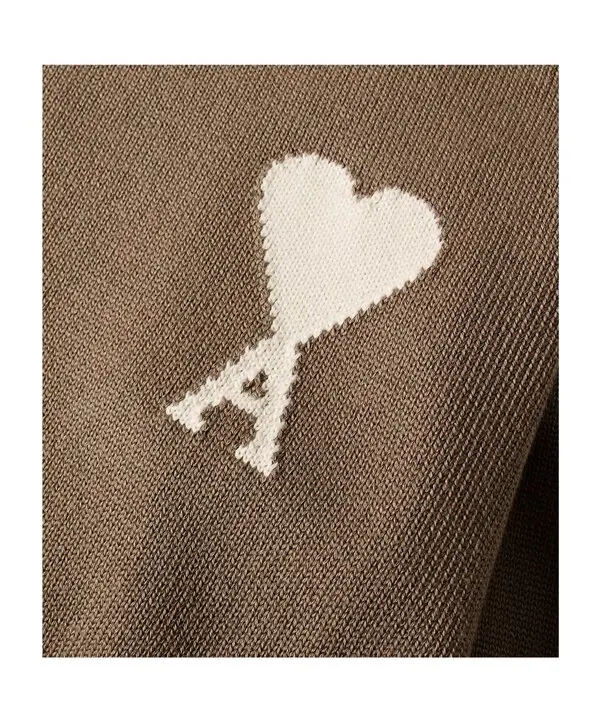 AMI Paris Comfortable Solid-color Sweatshirt