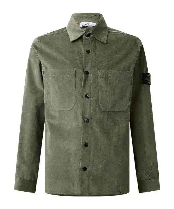 Stone Island Long Sleeve Button Shirt