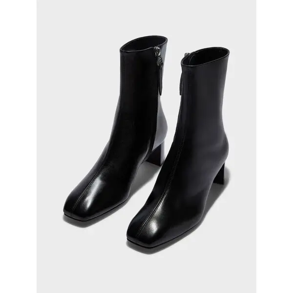 AeydĒ Millie Leather Ankle Boots