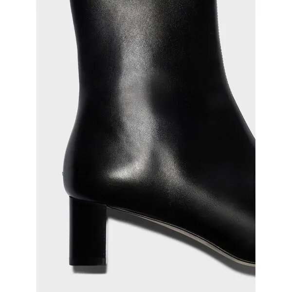 AeydĒ Millie Leather Ankle Boots