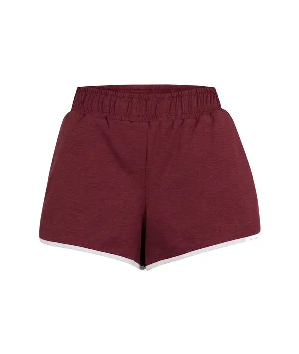 Varley Elastic Waist Athletic Shorts - Red