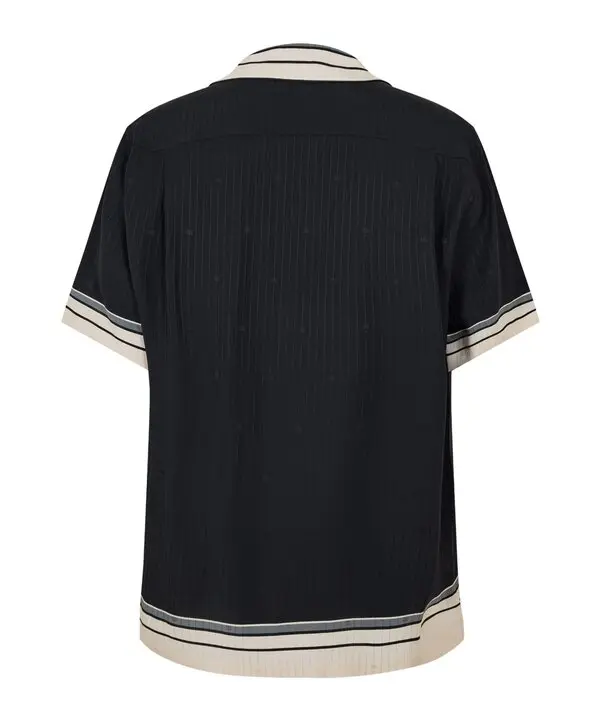Dolce & Gabbana Vertical Striped Short Sleeve Shirt