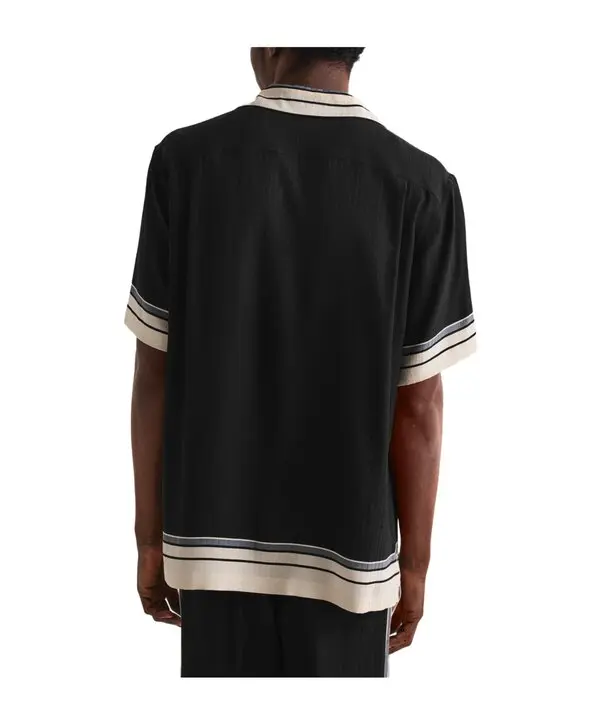 Dolce & Gabbana Vertical Striped Short Sleeve Shirt