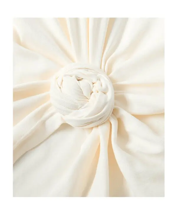 Magda Butrym Long-sleeve Knot Detail Shirt - White