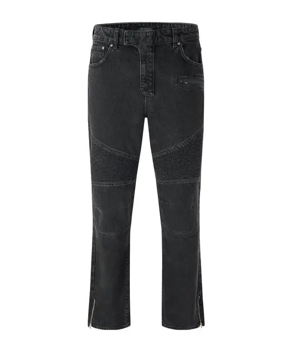 REPRESENT Slim Fit Moto Jeans