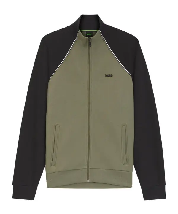 Hugo Boss Sleeve Bomber Sweat Jacket