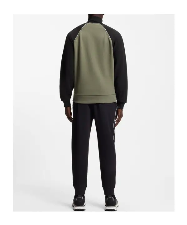 Hugo Boss Sleeve Bomber Sweat Jacket