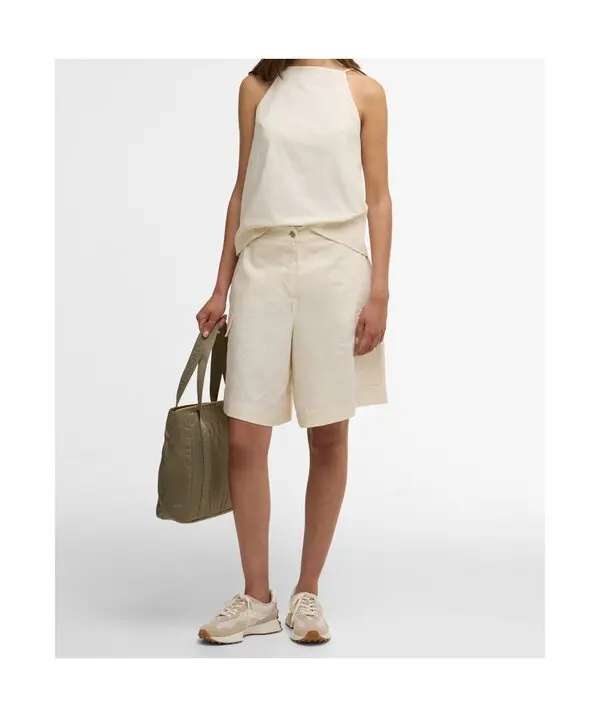 Barbour Spaghetti Strap Tank With Back Button Detail