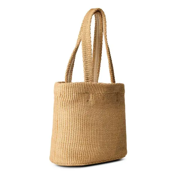 JIMMY CHOO Simple Straw Bag
