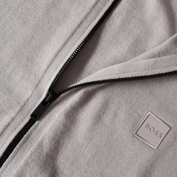 Hugo Boss Zip-up Knit Cardigan