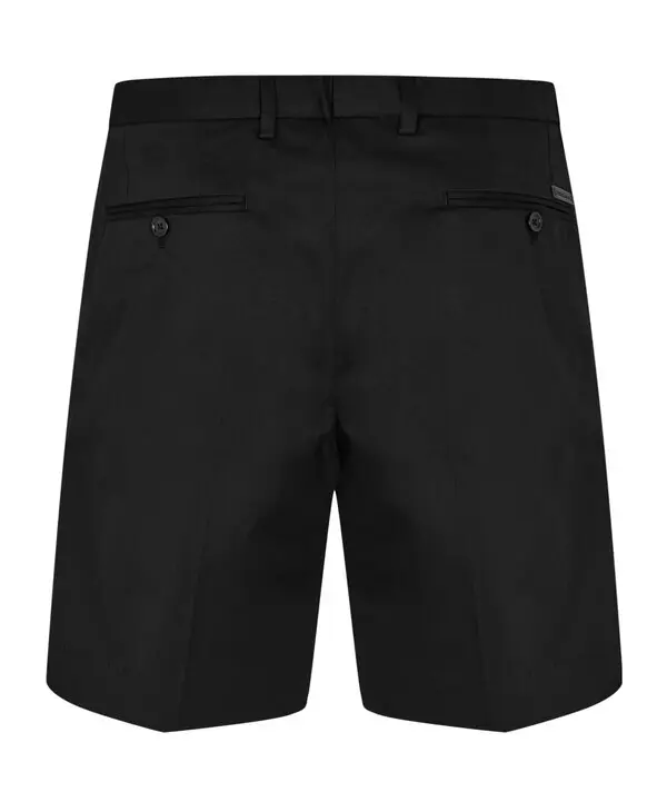 Dolce & Gabbana Draped Suit Shorts With Button Waist
