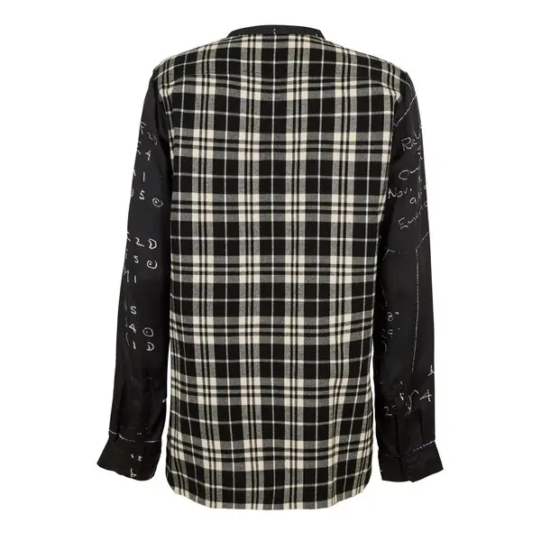 Rick Owens Patterned Long Sleeve Shirt