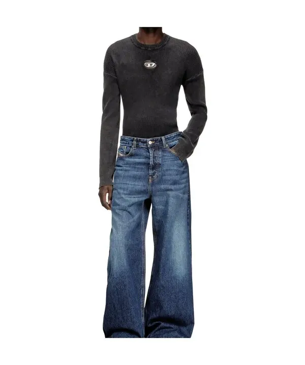 DIESEL® D-rise Wide Leg Jeans