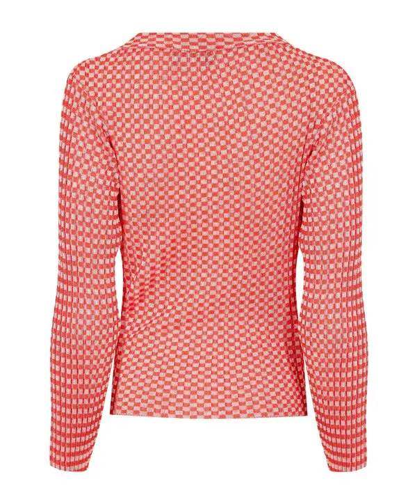 JEAN PAUL GAULTIER Long Sleeve Plaid T-shirt