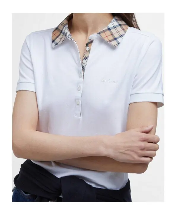 Barbour Short-sleeved Button-front Polo Shirt