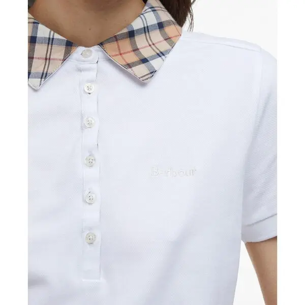 Barbour Short-sleeved Button-front Polo Shirt
