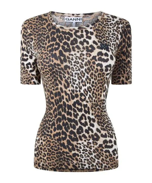 GANNI Versatile Cropped T-shirt