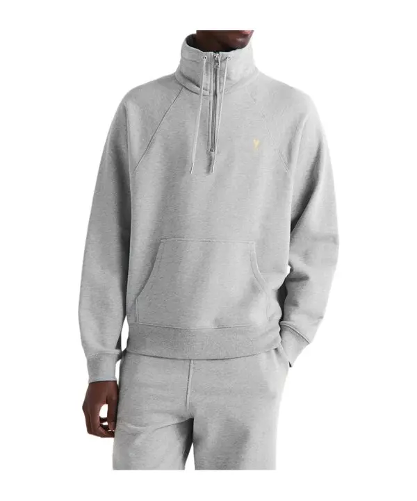 AMI Paris 1/4 Zip Fleece