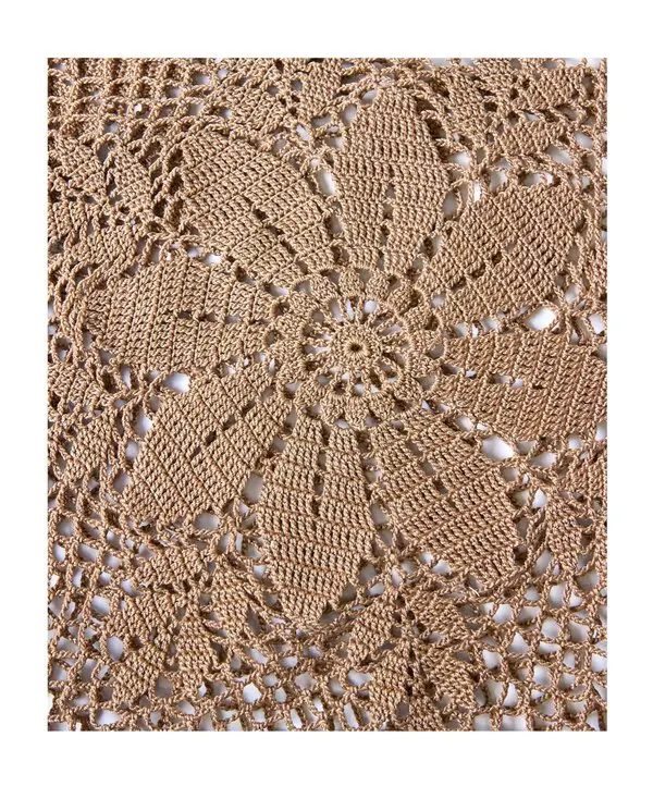 Magda Butrym Crochet Hollow-out Top - Nude