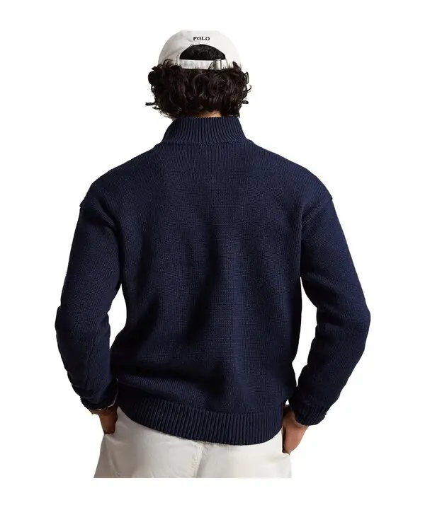 Polo Ralph Lauren Relaxed Fit Quarter Zip Jumper