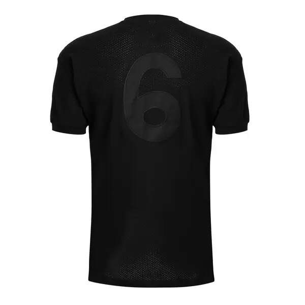 Off-White Short Sleeve Crewneck T-shirt With Embossed Motifs
