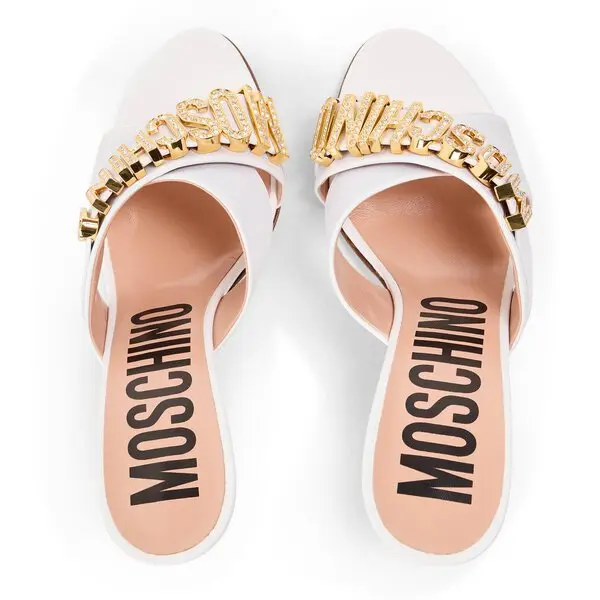 Moschino High-heeled Slippers