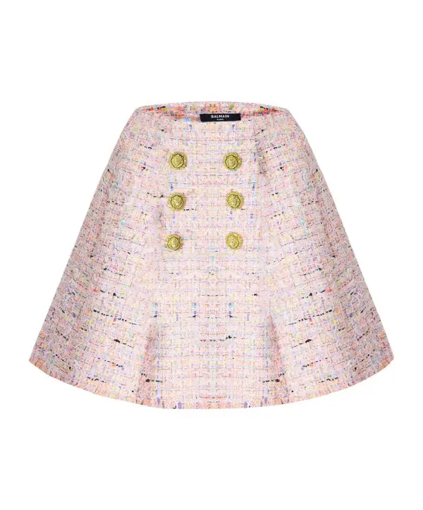 Balmain A-line Mini Skirt