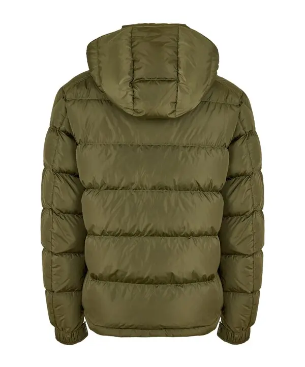 Moncler Maya Down Short Puffer Jacket With Detachable Hood