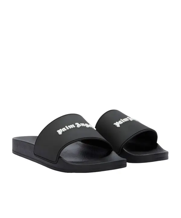 Palm Angels Classic Logo Pool Sliders