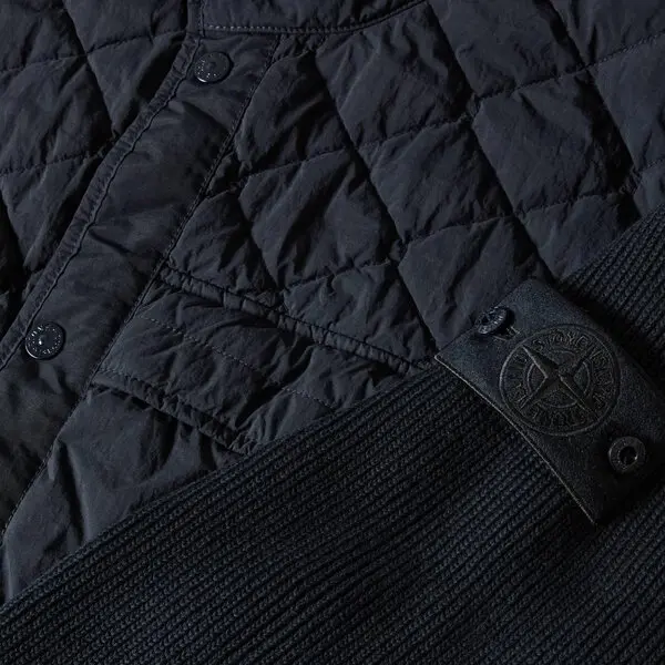 Stone Island Stand Collar Hybrid Jacket