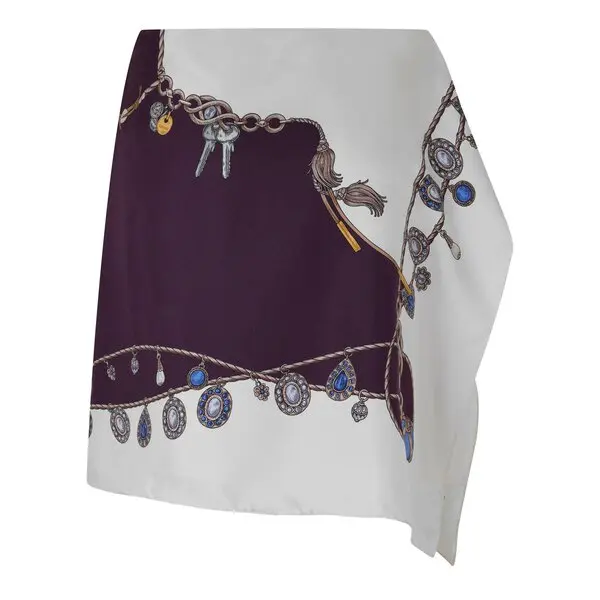 Versace Short Skirt Printed