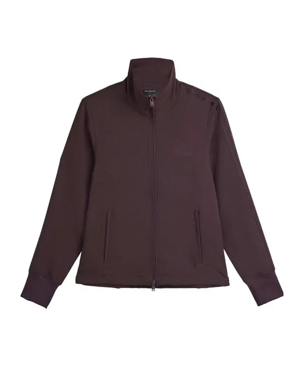 Y3 Zip-up Stand Collar Sweat Jacket