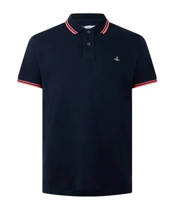 VIVIENNE WESTWOOD Solid Color Polo Shirt