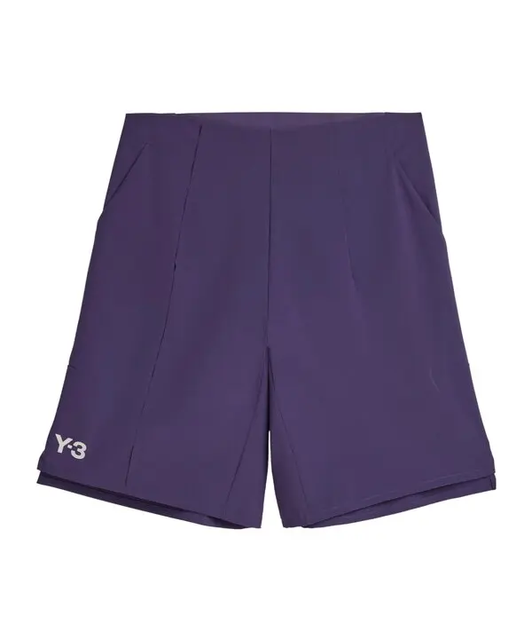 Y3 Wide Leg Tailored Shorts