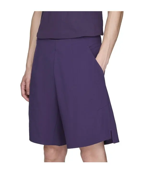 Y3 Wide Leg Tailored Shorts