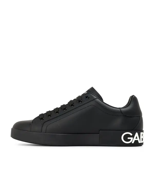 Dolce & Gabbana Printed Logo Sneakers