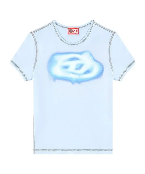 DIESEL® Fitted Cropped T-shirt