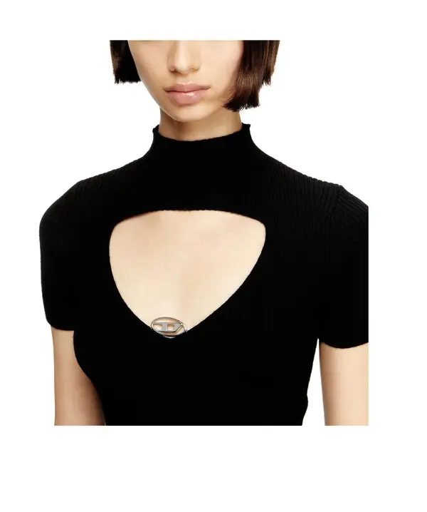 DIESEL® Knit Cut-out Top