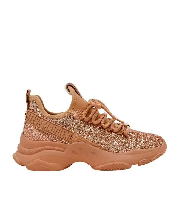 Steve Madden Rhinestone Embellished Chunky Sole Sneakers