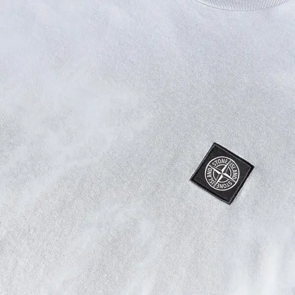 Stone Island Cotton Compass Logo Patch T-shirt
