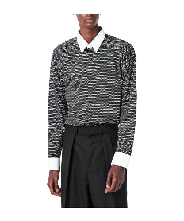 TOM FORD Long Sleeve Patterned Shirt