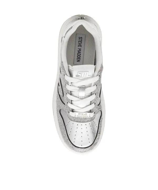 Steve Madden Rhinestone Embellished Platform Sneakers