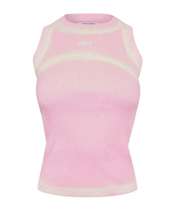 Off-White Logo Crew Neck Vest